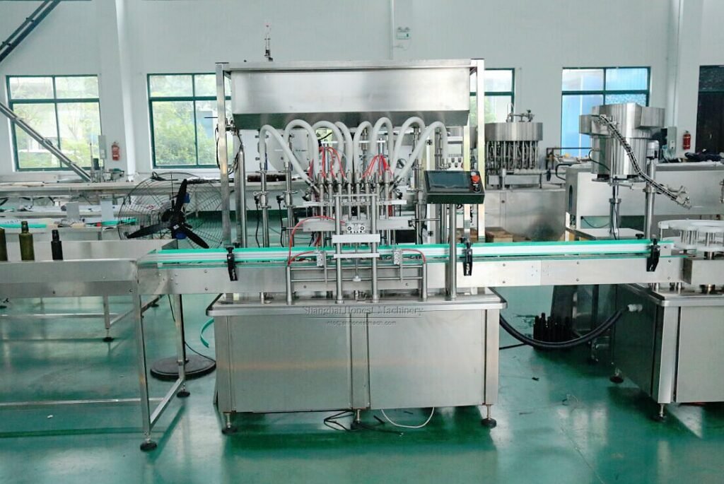 Automatic glass bottle cold coffee filling machine - Shanghai Honest ...